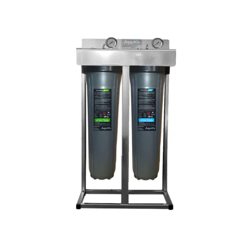 Best Whole House Water Filter System | AquaCo Classic 2 Stage - AquaCo ...